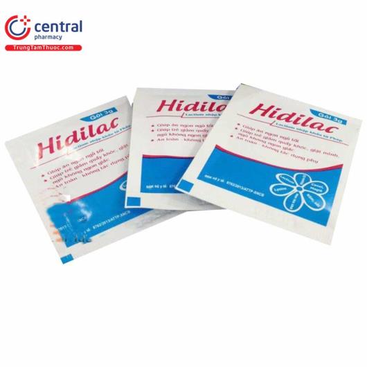 Thuốc Hidilac (gói) giúp trẻ ngủ sinh lý sâu tự nhiên, ngon giấc hơn