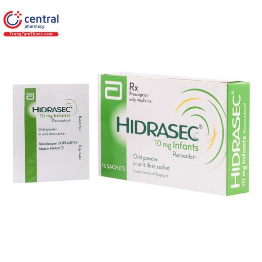 [CHÍNH HẴNG] Thuốc Hidrasec 10mg Infants - Hiệu quả với tiêu chảy cấp