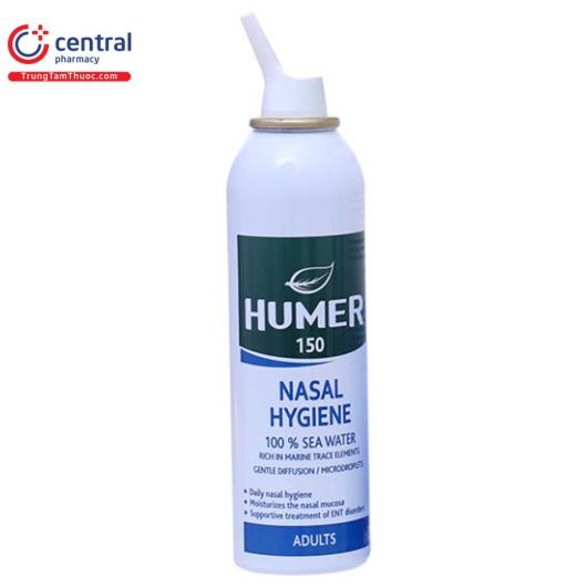 [CHÍNH HÃNG] Thuốc xịt mũi Humer 150 Adults phòng bệnh tai mũi họng