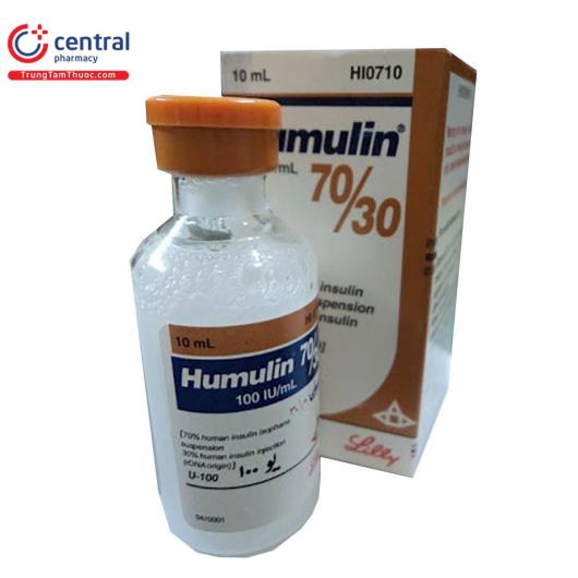 Thuốc Humulin 70/30 10ml - Thuốc điều trị tiểu đường