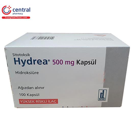 [CHÍNH HÃNG] Thuốc Hydrea 500mg Kapsul Thổ Nhĩ Kỳ trị ung thư máu