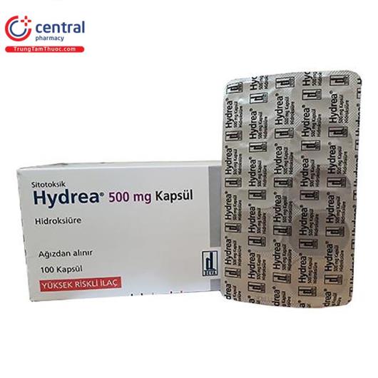 [CHÍNH HÃNG] Thuốc Hydrea 500mg Kapsul Thổ Nhĩ Kỳ trị ung thư máu