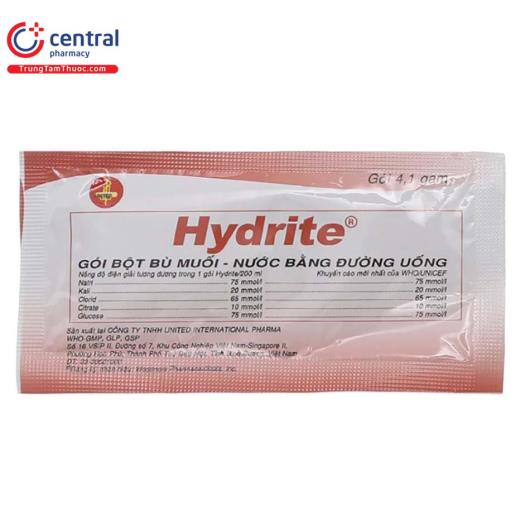 Thuốc Hydrite - Thuốc điều trị mất nước và điện giải do tiêu chảy