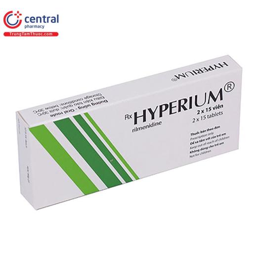 Thuốc Hyperium điều trị cao huyết áp: chỉ định, cách dùng
