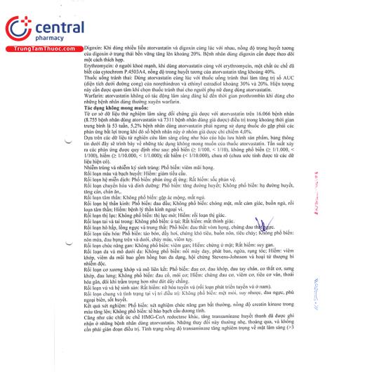 [CHÍNH HÃNG] Thuốc Hypolip 10mg điều trị tăng cholesterol máu