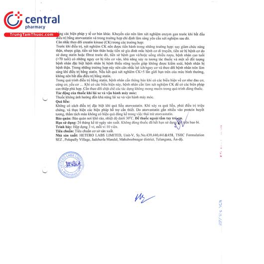 [CHÍNH HÃNG] Thuốc Hypolip 10mg điều trị tăng cholesterol máu