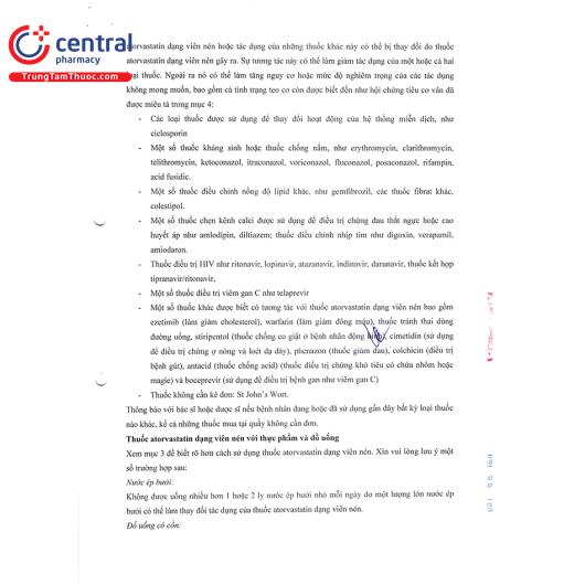 [CHÍNH HÃNG] Thuốc Hypolip 10mg điều trị tăng cholesterol máu