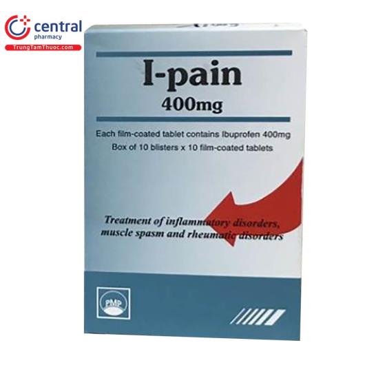 Thuốc I-Pain - thuốc giảm đau, hạ sốt: chỉ định, lưu ý khi dùng