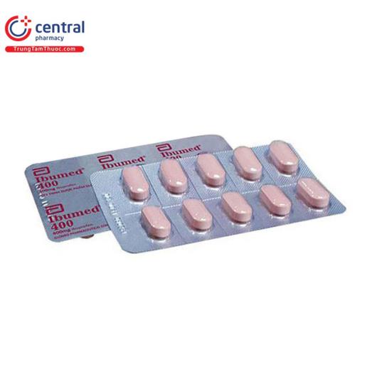 [CHÍNH HÃNG] Thuốc Ibumed 400 (vỉ) - giảm đau, chống viêm, hạ sốt