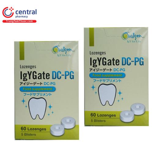 [CHÍNH HÃNG] Viên ngậm IgYgate DC-PG ngừa sâu răng cho trẻ trên 2 tuổi
