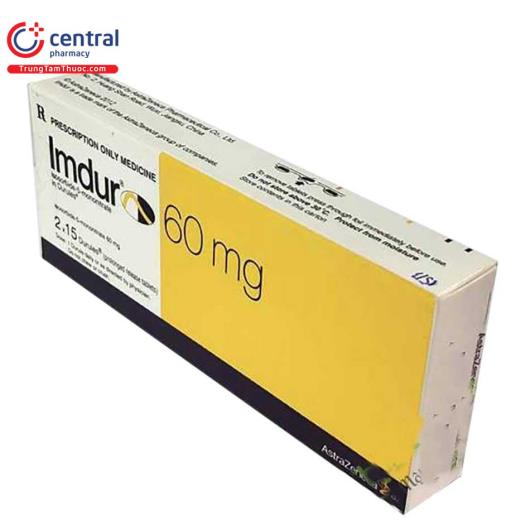 Thuốc Imdur 60mg - thuốc điều trị dự phòng đau thắt ngực