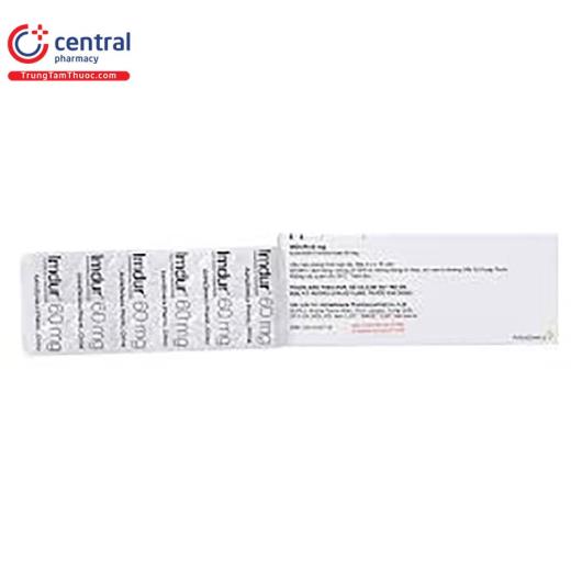 Thuốc Imdur 60mg - thuốc điều trị dự phòng đau thắt ngực