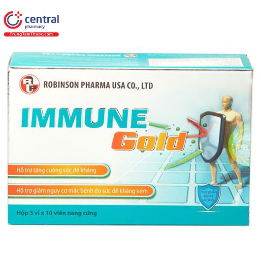 [CHÍNH HÃNG] Thuốc Immune Gold - Đề kháng khoẻ, cả nhà vui