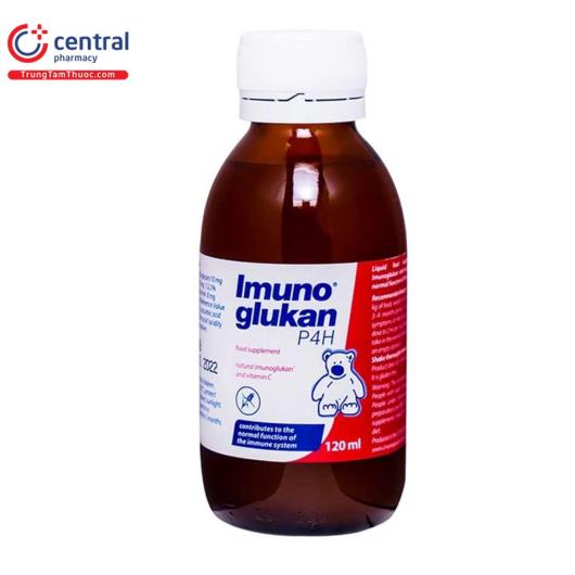 Thuốc Imunoglukan P4H 120ml - Tăng cường miễn dịch cho trẻ nhỏ