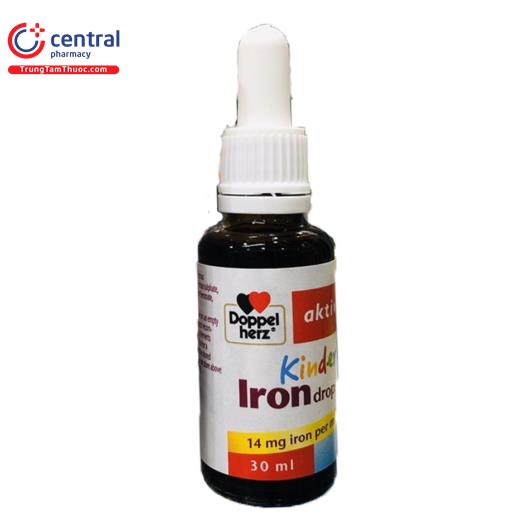 [CHÍNH HÃNG] Thuốc nhỏ giọt Iron Drops Kinder Doppelherz