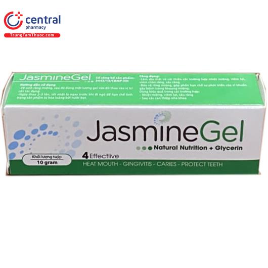 Thuốc Jasmine Gel- Gel bôi nhiệt miệng: Cách dùng, giá bán