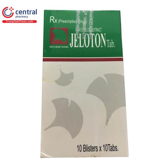 [CHÍNH HÃNG] Thuốc Jeloton 40mg: điều trị suy giảm chức năng não