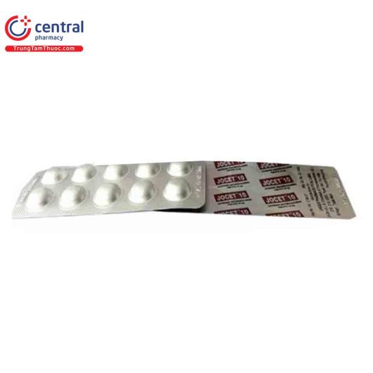 [CHÍNH HÃNG] Thuốc Jocet 10 - Thuốc có tác dụng chống dị ứng