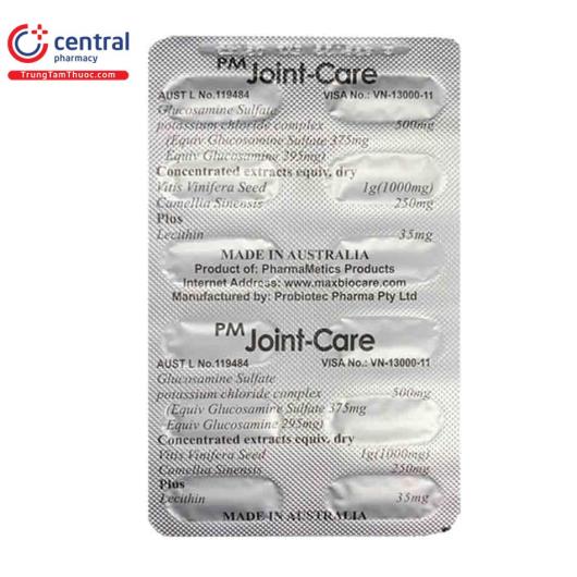 [CHÍNH HÃNG] Thuốc PM Joint - Care điều trị các bệnh lý xương khớp