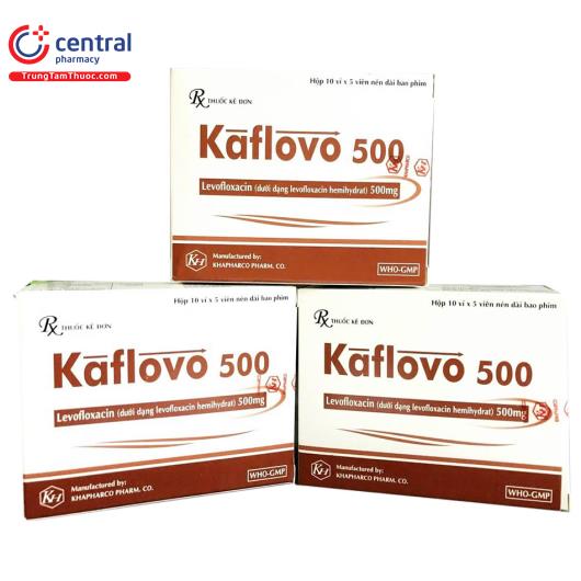 Thuốc Kaflovo 500 điều trị nhiễm trùng đường hô hấp, tiết niệu