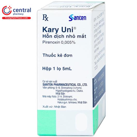 Thuốc Kary Uni 0.005% 5ml: Tác dụng - Liều dùng và Giá bán