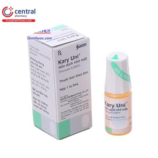 Thuốc Kary Uni 0.005% 5ml: Tác dụng - Liều dùng và Giá bán