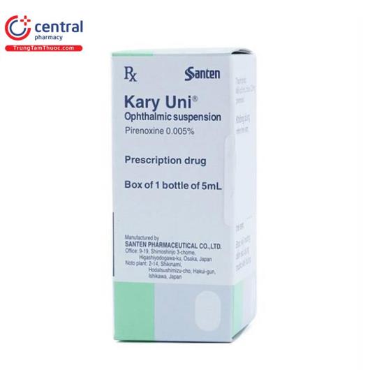 Thuốc Kary Uni 0.005% 5ml: Tác dụng - Liều dùng và Giá bán