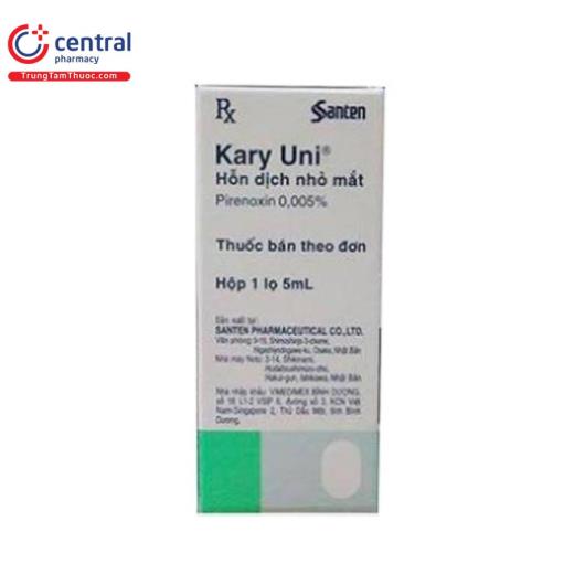 Thuốc Kary Uni 0.005% 5ml: Tác dụng - Liều dùng và Giá bán