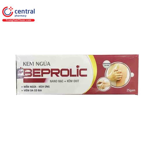 [Chính hãng] Kem bôi Beprolic giảm kích ứng, trị ngứa, mẩn ngứa