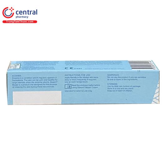 [CHÍNH HÃNG] Kem bôi da Dexem Eczema Repair Cream giảm chàm giảm ngứa