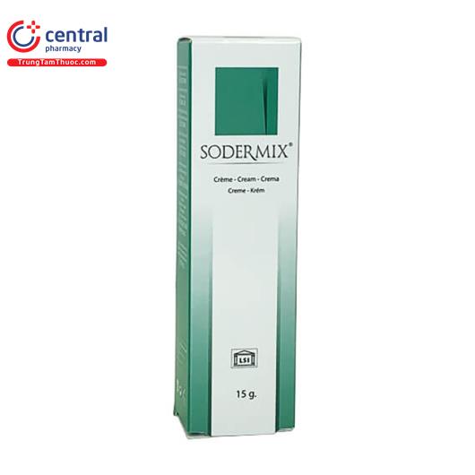 [CHÍNH HÃNG] Kem bôi Sodermix - trị viêm da & là phẳng sẹo