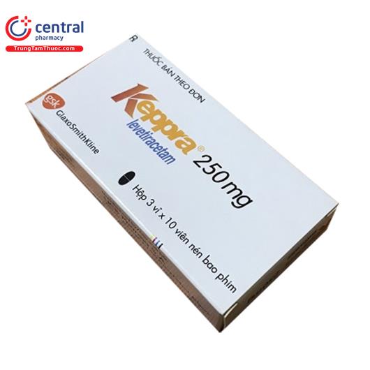 [CHÍNH HÃNG] Thuốc Keppra 250mg - điều trị động kinh