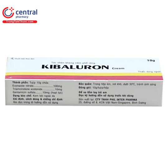 [CHÍNH HÃNG] Thuốc Kibaluron - thuốc dùng ngoài điều trị tại chỗ