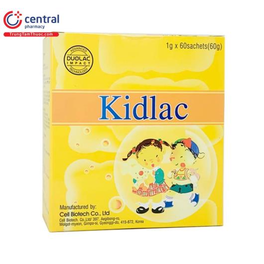 Thuốc Kidlac men vi sinh điều trị rối loạn đường ruột, táo bón