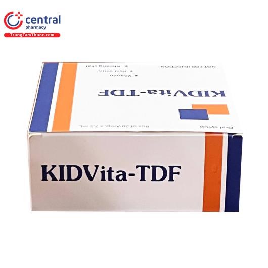 [CHÍNH HÃNG] Thuốc KIDVita-TDF 7,5ml bổ sung các vitamin và acid amin