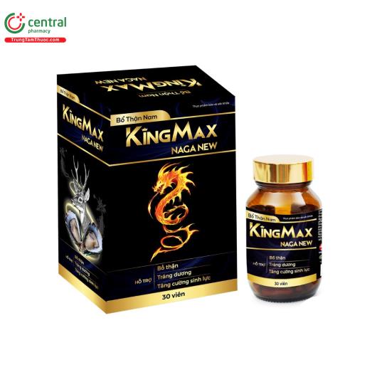 Thuốc Kingmax Naga New - Hỗ trợ bổ thận, giúp tăng cường sinh lực