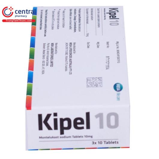 Thuốc Kipel 10 - Thuốc điều trị các bệnh đường hô hấp