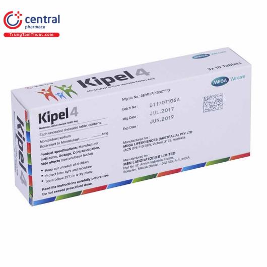 Thuốc Kipel 4 - Thuốc điều trị hen phế quản mạn tính