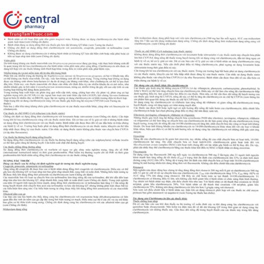 Thuốc Klacid Forte 500mg: thành phần, chỉ định, lưu ý khi sử dụng