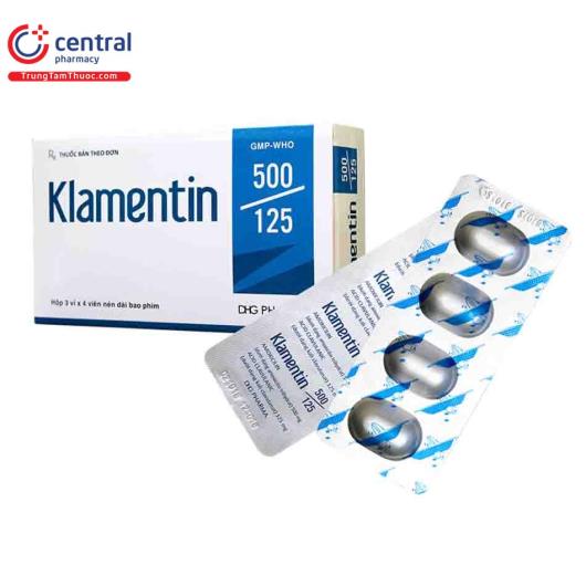 [CHÍNH HÃNG] Thuốc Klamentin 500/125 - Giải pháp điều trị nhiễm khuẩn