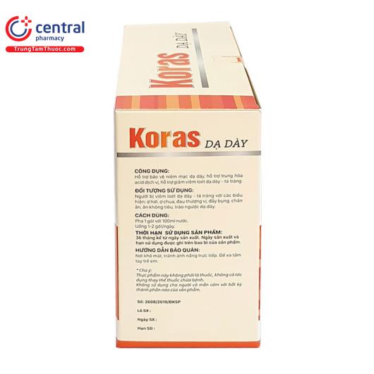 [CHÍNH HÃNG] Thuốc Koras Dạ Dày - hỗ trợ điều trị loét dạ dày