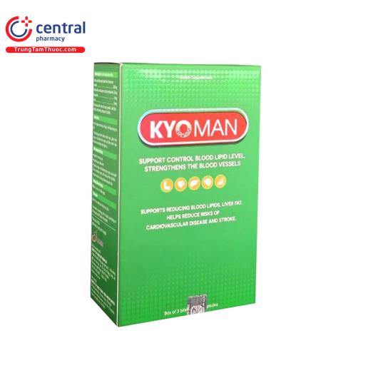[CHÍNH HÃNG] Thuốc Kyoman giúp hạ mỡ máu, chắc khỏe thành mạch