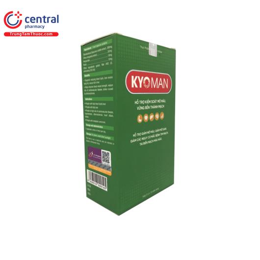 [CHÍNH HÃNG] Thuốc Kyoman giúp hạ mỡ máu, chắc khỏe thành mạch