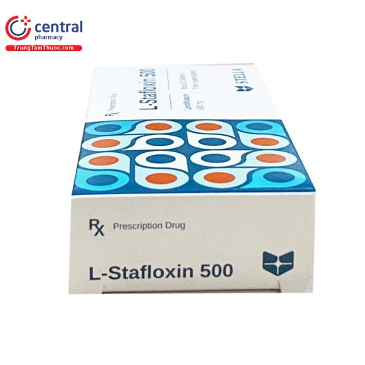 Thuốc kháng sinh L-Stafloxin 500 Stella: tác dụng, liều dùng
