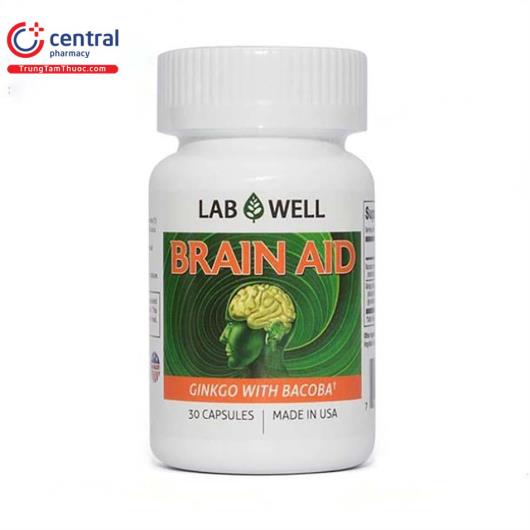 [CHÍNH HÃNG] Thuốc Lab Well Brain Aid hỗ trợ giảm chóng mặt, nhức đầu