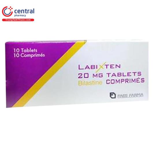 Thuốc Labixten 20mg: Cách dùng – liều dùng, lưu ý khi sử dụng