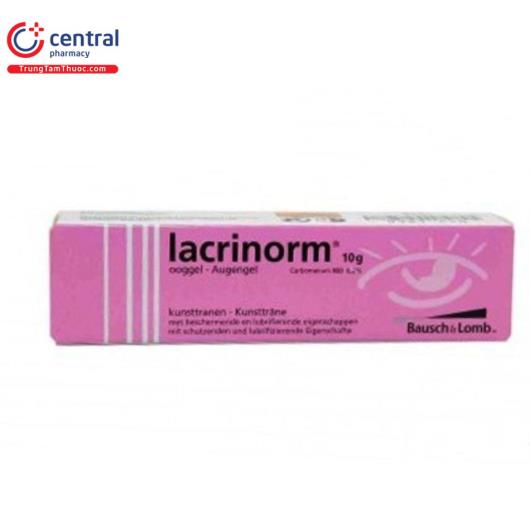 Thuốc Lacrinorm 10g - thuốc điều trị khô mắt hiệu quả