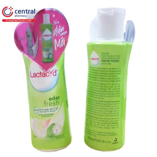 Dung dịch vệ sinh phụ nữ Lactacyd Odor Fresh 150ml