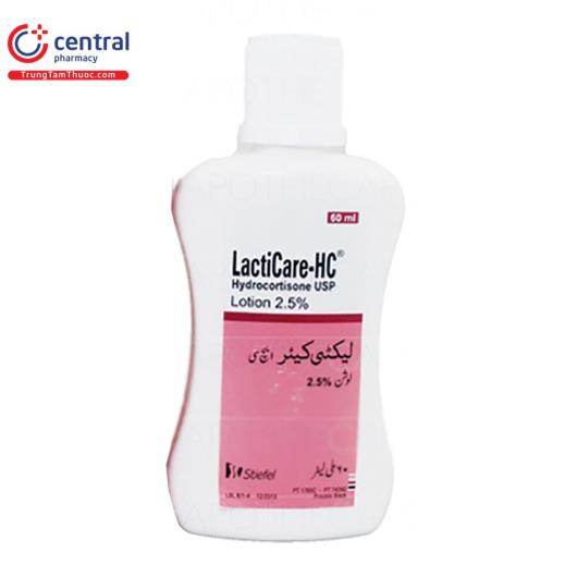 Thuốc LactiCare-HC 2.5% 60ml - Lotion điều trị các bệnh lý về da