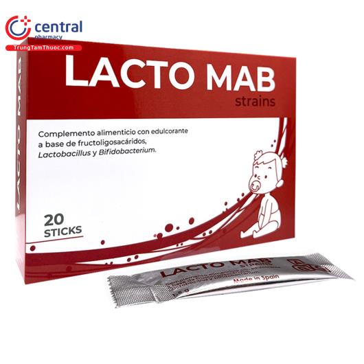 [CHÍNH HÃNG] Thuốc Lacto Mab Strains cho đường ruột của bé khỏe mạnh